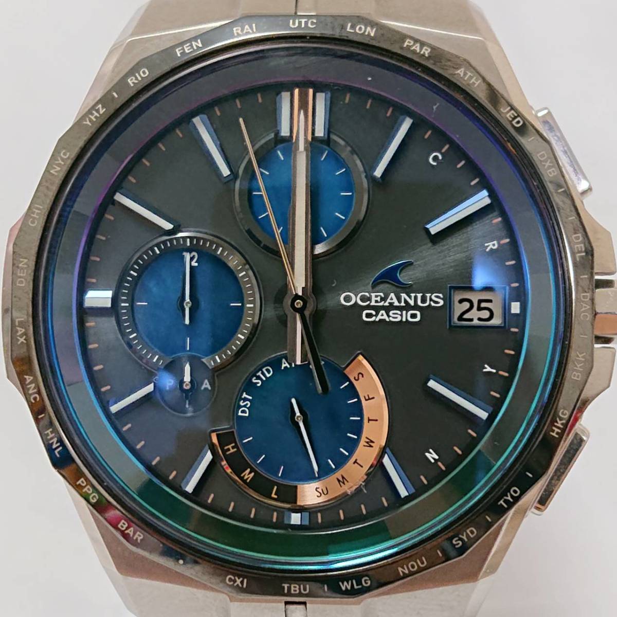 CASIO カシオ OCEANUS オシアナス OC-700 クォーツ の落札情報詳細| ヤフオク落札価格情報 オークフリー