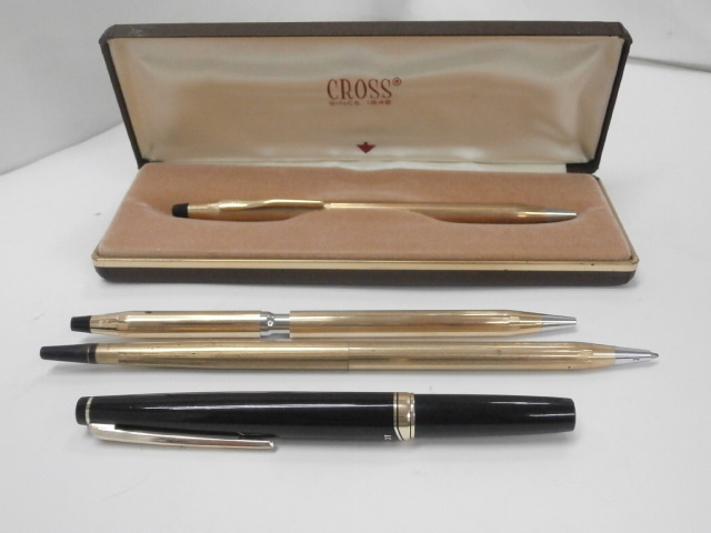 【新品】62434 未使用 CROSS クロス ボールペン シャーペン V20 14KT GOLD FILLED MADE IN USA アメリカ製 筆記確認済 純正ケース付き の落札情報詳細 ...