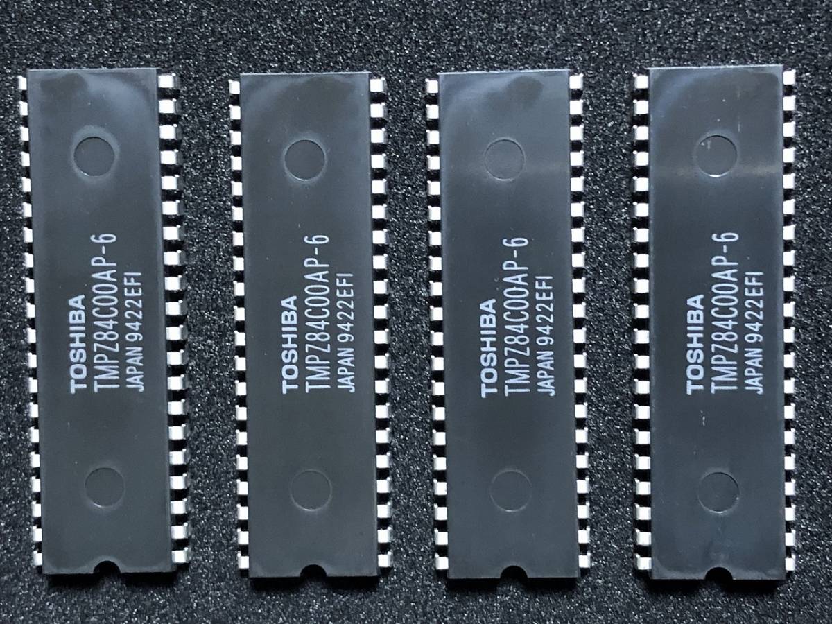 【未使用】No2 東芝 TMPZ84C00AP-6 (8bit CPU/Z80・6MHz) 10個セットの落札情報詳細 - ヤフオク落札価格 ...