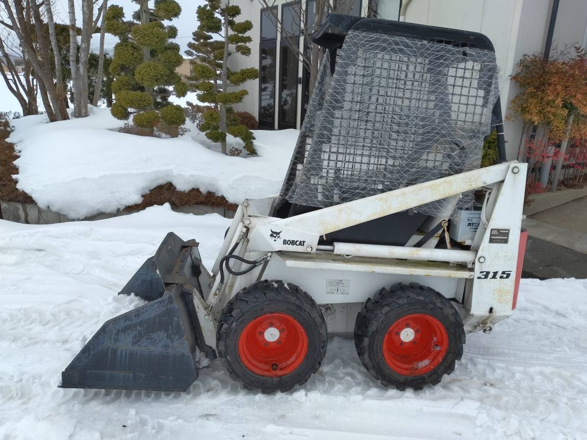 【傷や汚れあり】CLARK BOBCAT 315★ ミニホイールローダ★ ディーゼルエンジン★ 4WD★岩手県の落札情報詳細 - ヤフオク落札 ...