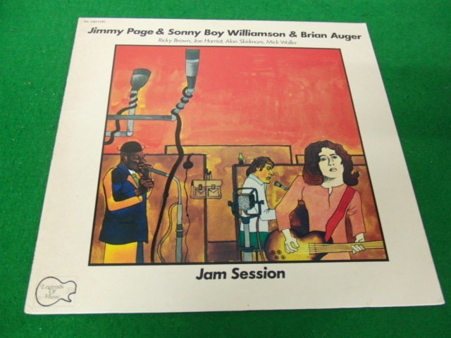 【やや傷や汚れあり】LPレコード Jimmy Page&Sonny Boy Williamson&Brian Auger RA-5901の落札 ...