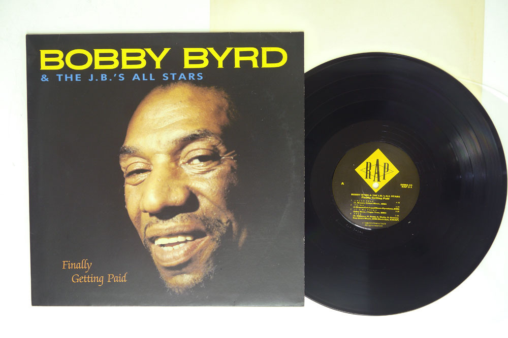 【やや傷や汚れあり】独 BOBBY BYRD & THE J.B.'S ALL STARS/FINALLY GETTING PAID/GEMA ...