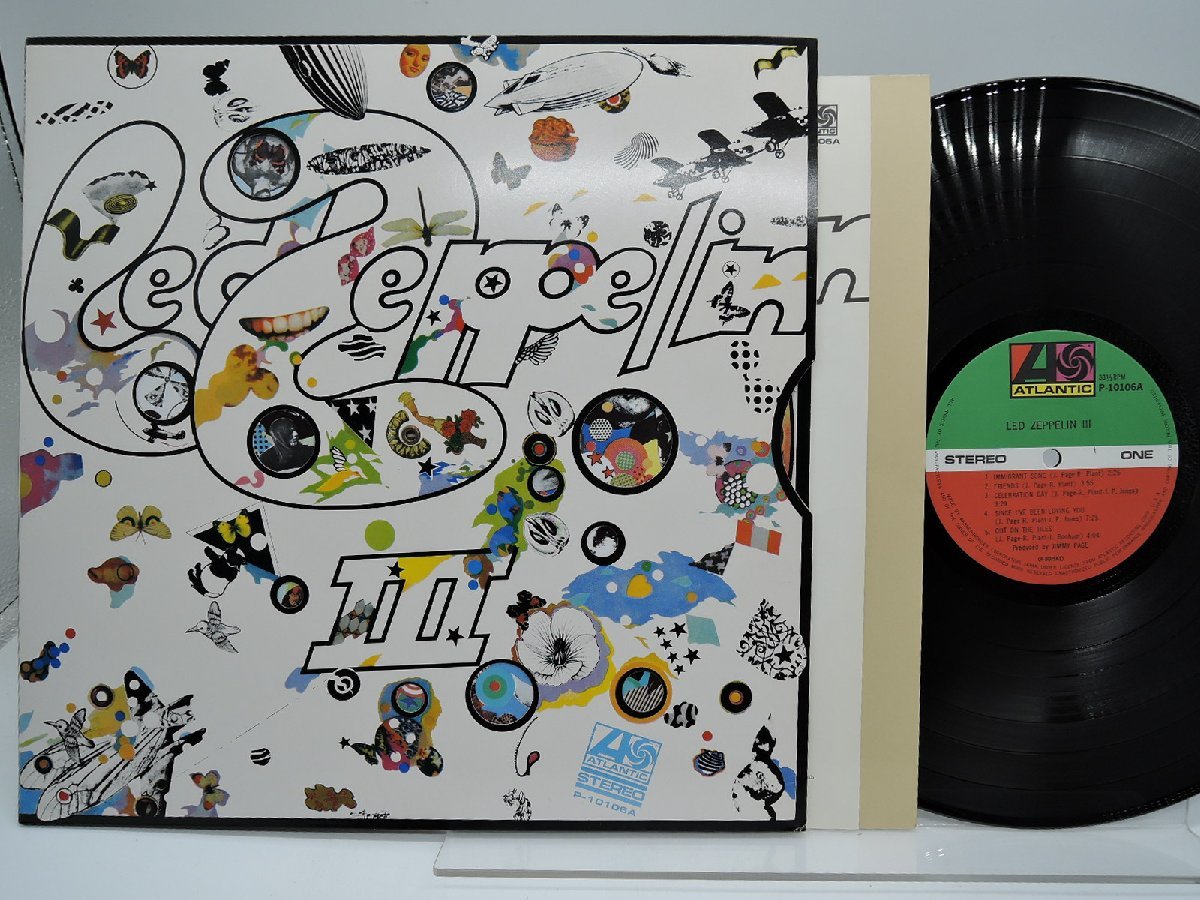【やや傷や汚れあり】【国内盤】Led Zeppelin「Led Zeppelin III(レッド・ツェッペリンIII)」LP（12インチ）/Atlantic Records(P-10106A ...