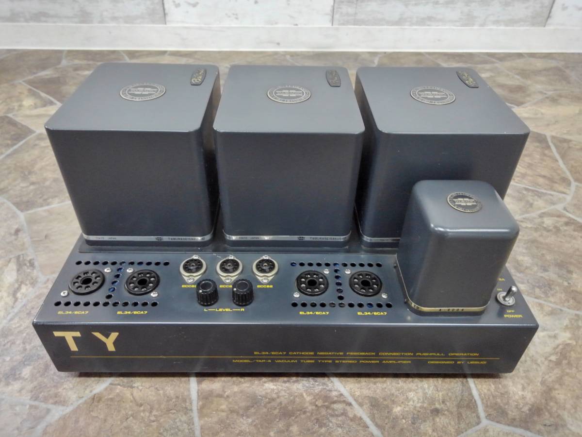 【傷や汚れあり】H16613(044)-801/TS100000 UESUGI 上杉 TAP-4 真空管 パワーアンプ VACUUM TUBE ...