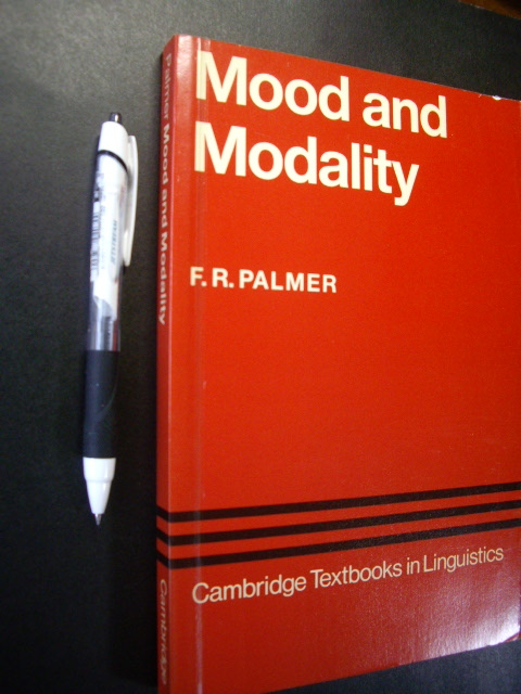 【やや傷や汚れあり】Palmer: Mood and Modality 1986 法 モダリティ 英語学 言語学 Cambridge Textbooks in Linguistics 表紙は ...