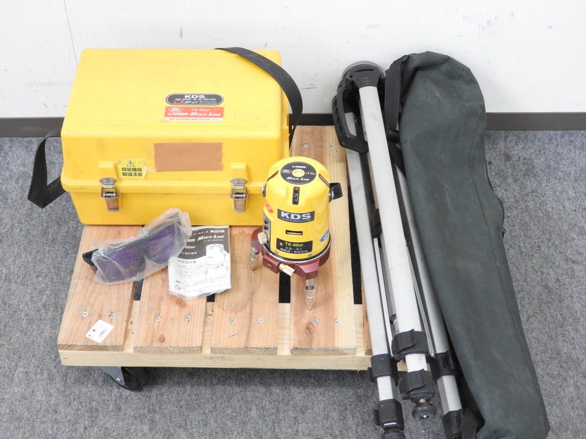 【傷や汚れあり】☆ BIG KDS レーザー墨出し器 レーザーマルチライン TX-40SP ケース入り ☆中古☆の落札情報詳細 - Yahoo!オークション落札価格検索 オークフリー