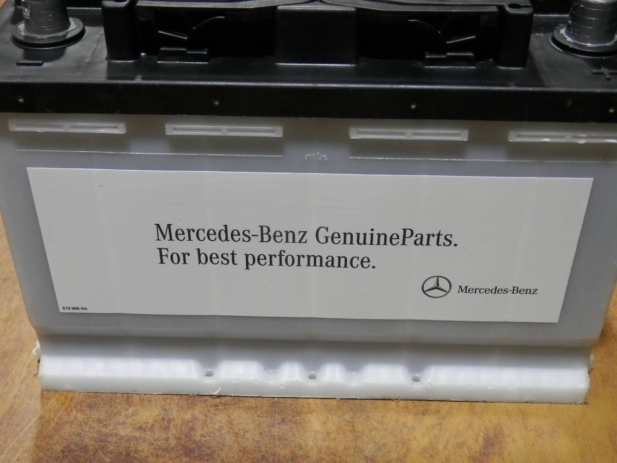 【やや傷や汚れあり】即決 2020年製 メルセデス ベンツ 純正 中古 バッテリー A 000 982 31 08 (検索用 欧州車 BMW ...