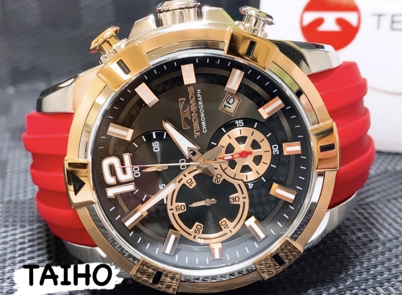 スイス製 TECHNOS TIGER 自動巻き メンズ ETA.2830ムーブメント ハック機能あり OH済み の落札情報詳細| ヤフオク落札 ...