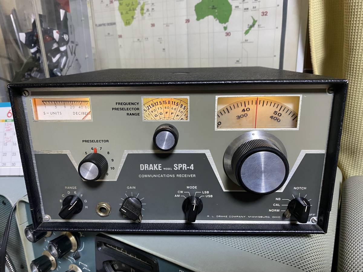 DRAKE ドレーク SSR-1 受信機 世和興業 日本語取説付 元箱付 ジャンク【40 の落札情報詳細| ヤフオク落札価格情報 オークフリー
