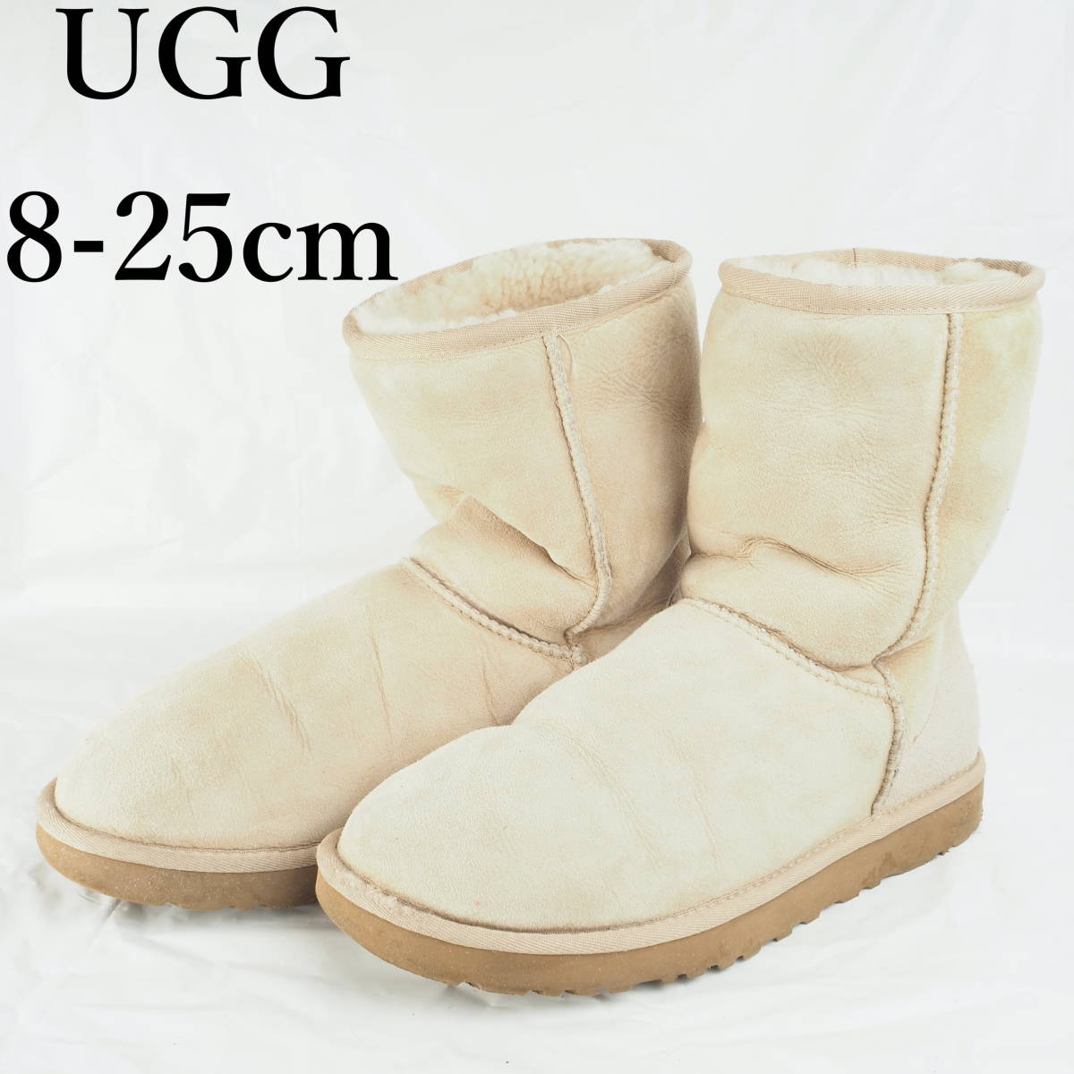 【傷や汚れあり】EB1078*UGG*アグ*レディースムートンブーツ*8-25cmの落札情報詳細 - ヤフオク落札価格検索 オークフリー