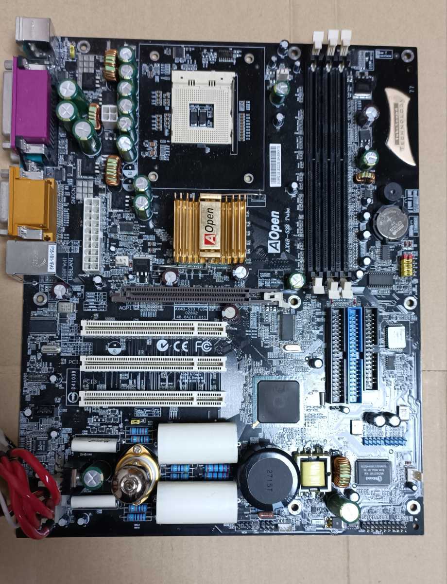 【やや傷や汚れあり】★【送料無料】【Aopen】AX4SPE Max II Socket478 マザーボード(おまけ有：DDRメモリ) の落札 ...