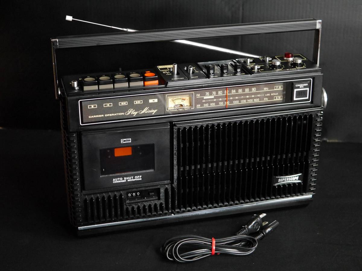 【目立った傷や汚れなし】マランツ CR-2480 SUPERSCOPE/スーパースコープ FM/AM 2バンド MIYAKO AUDIO ...
