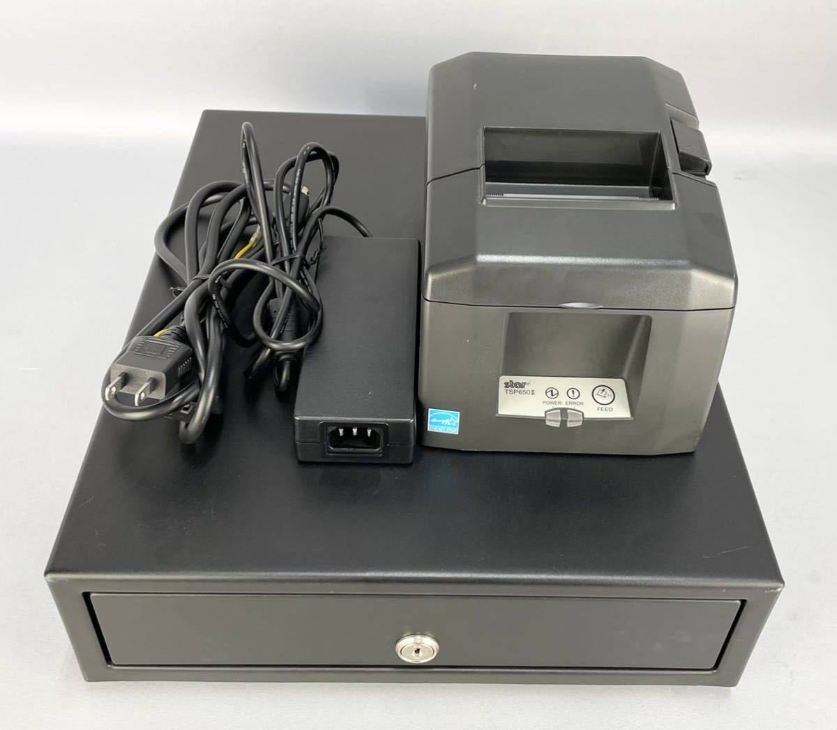 【傷や汚れあり】スター精密 TSP650II レシートプリンター サーマルプリンター キャッシュドロアー STAR エアレジ対応 モバイル ...