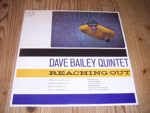 【目立った傷や汚れなし】LP：DAVE BAILEY QUINTET REACHING OUT リーチング・アウト デイヴ・ベリー・クインテット：GRANT GREENの落札情報詳細 ...