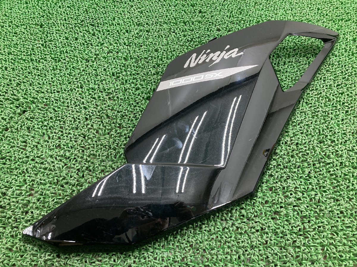 【傷や汚れあり】NINJA1000SX サイドカウル 右 黒 55028-0737 カワサキ 純正 中古 バイク 部品 ZX1002E ...