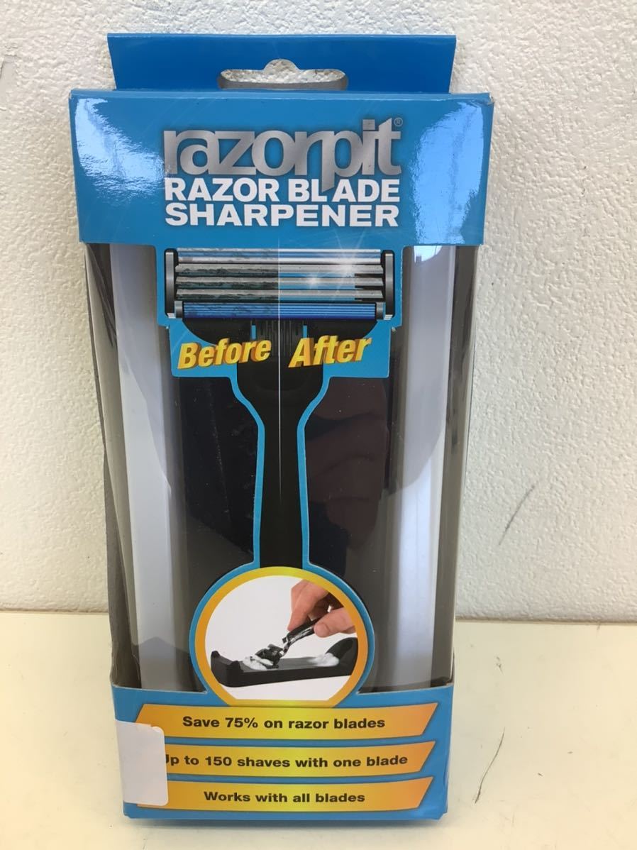 【未使用】HM112後-60 未開封 razorpit RAZOR BLADE SHARPENER カミソリ T字カミソリ研ぎ の落札情報詳細 ...