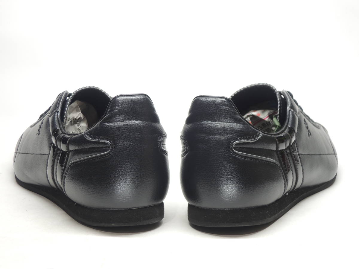 【やや傷や汚れあり】即決!定番! 日本製 PATRICK DATIA BLK サイズ42 26.5cm 29571 / パトリック ダチア 黒 シンセティックレザー made in japan ...
