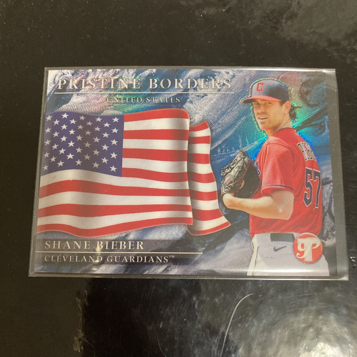 【未使用に近い】2022 Topps Pristine Guardians / Shane Bieber Pristine Borders ...