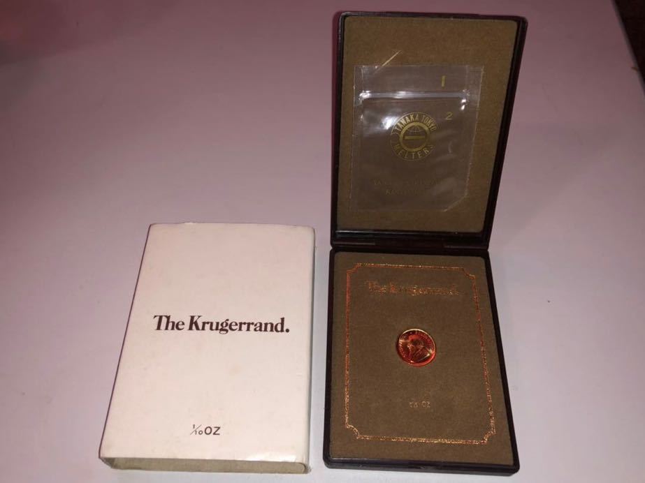 【未使用】K22 1／10oz クルーガーランド金貨 ゴールド 22金 コイン コレクション専用ケース付きの落札情報詳細 - ヤフオク落札価格検索 オークフリー