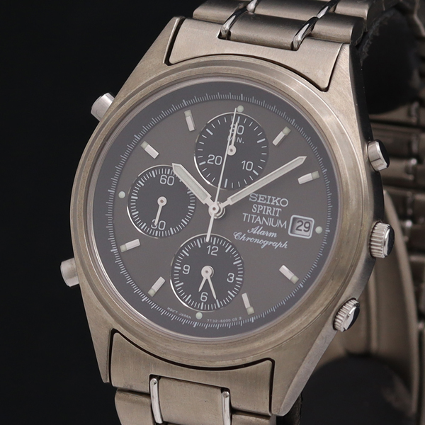 ★稼働品 SEIKO セイコー ALBA アルバ LITHIUM7 ALARM CHRONO アラームクロノ W309-4210 クォーツ デジタル メンズ 腕時計 4607M9-30 の落札 ...