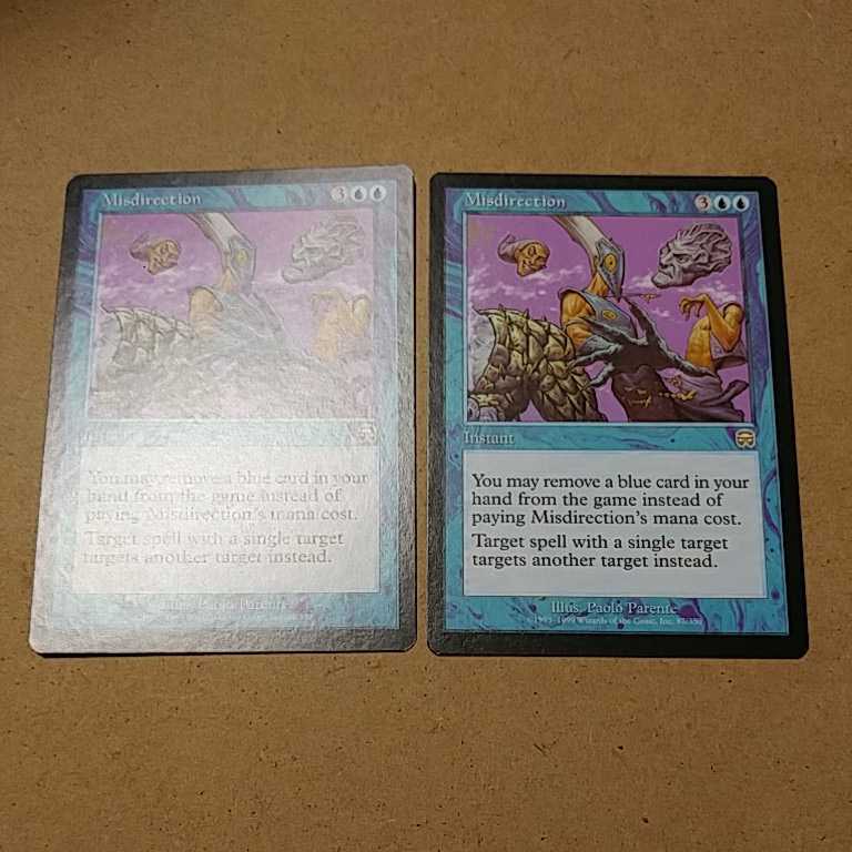 【未使用に近い】MTG 誤った指図/Misdirection MMQ 英語版 2枚セット マジックザギャザリング の落札情報詳細 - ヤフオク ...