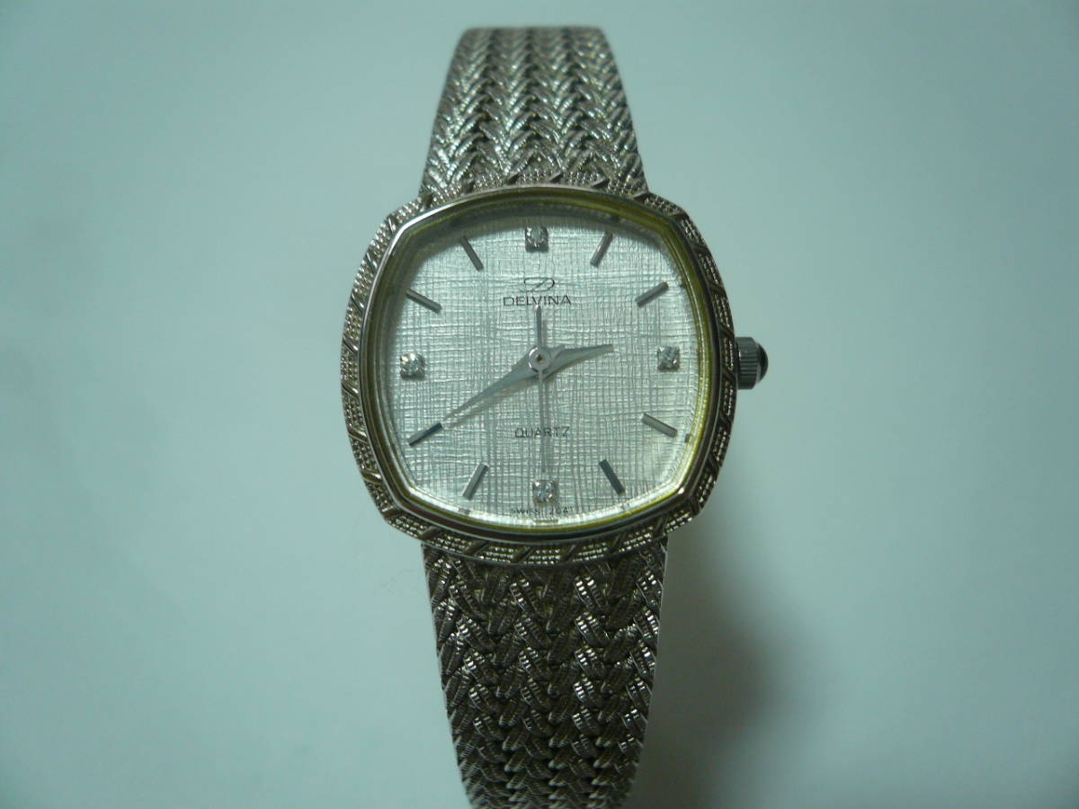 【やや傷や汚れあり】DELVINA デルビナ U-2041 QUARTZ レディース 腕時計★動作未確認 C8263の落札情報詳細 ...