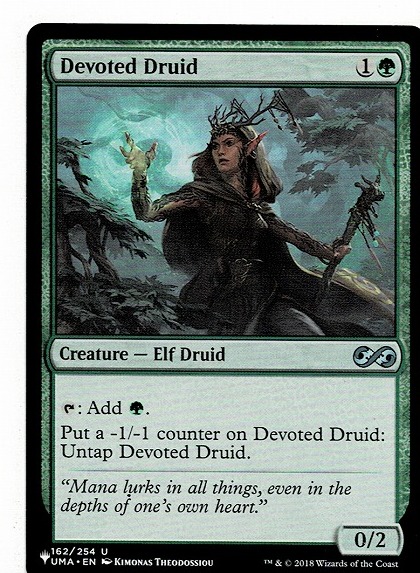 【未使用】団結のドミナリア/献身のドルイド/Devoted Druid(英)-緑 ザ・リスト/The Listの落札情報詳細 - ヤフオク落札 ...