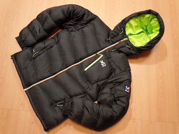 【傷や汚れあり】MILLET ミレー PERTEX ENDURANCE フード付き ダウンジャケット JP XL★古着 黒 ブラック★cの落札 ...