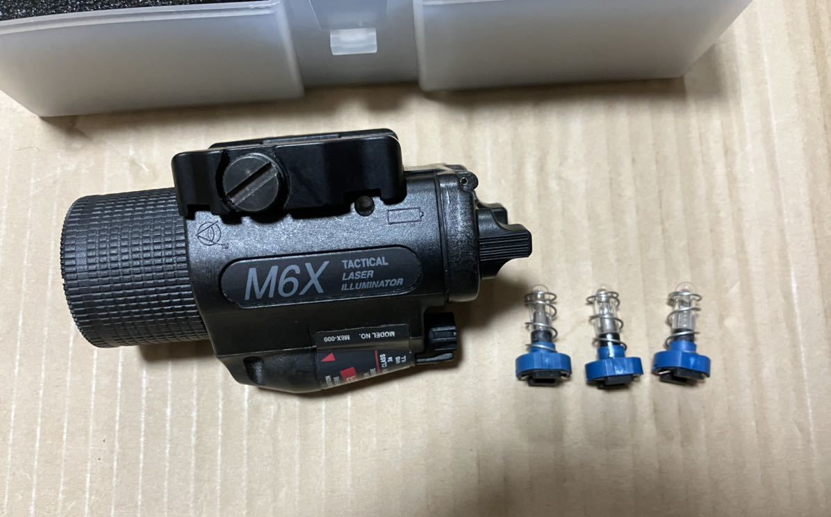 【目立った傷や汚れなし】insight technology M6X 実物 タクティカルイルミネーター ウェポンライトの落札情報詳細 ...
