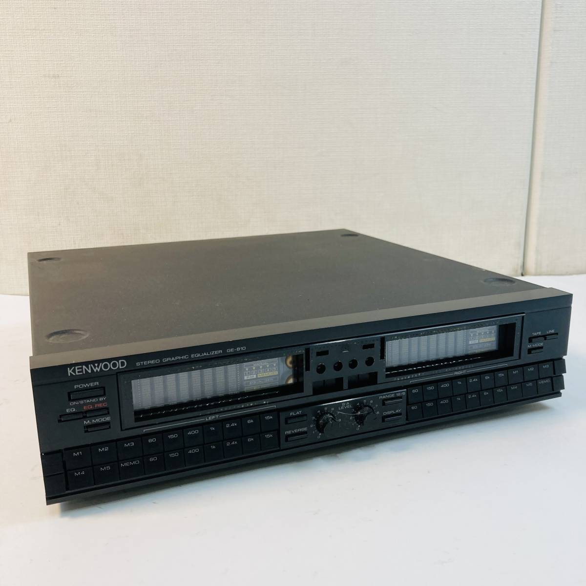 【傷や汚れあり】1円 Kenwood Stereo Graphic Equalizer グラフィックイコライザー Ge 810 ケンウッド 北