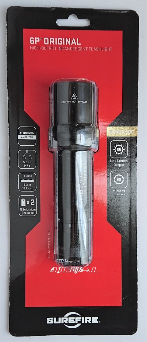 【未使用】SUREFIRE 6P 製造終了 未使用 撮影サンプル 検索 m660 mp5 laser products シュアファイアの落札 ...