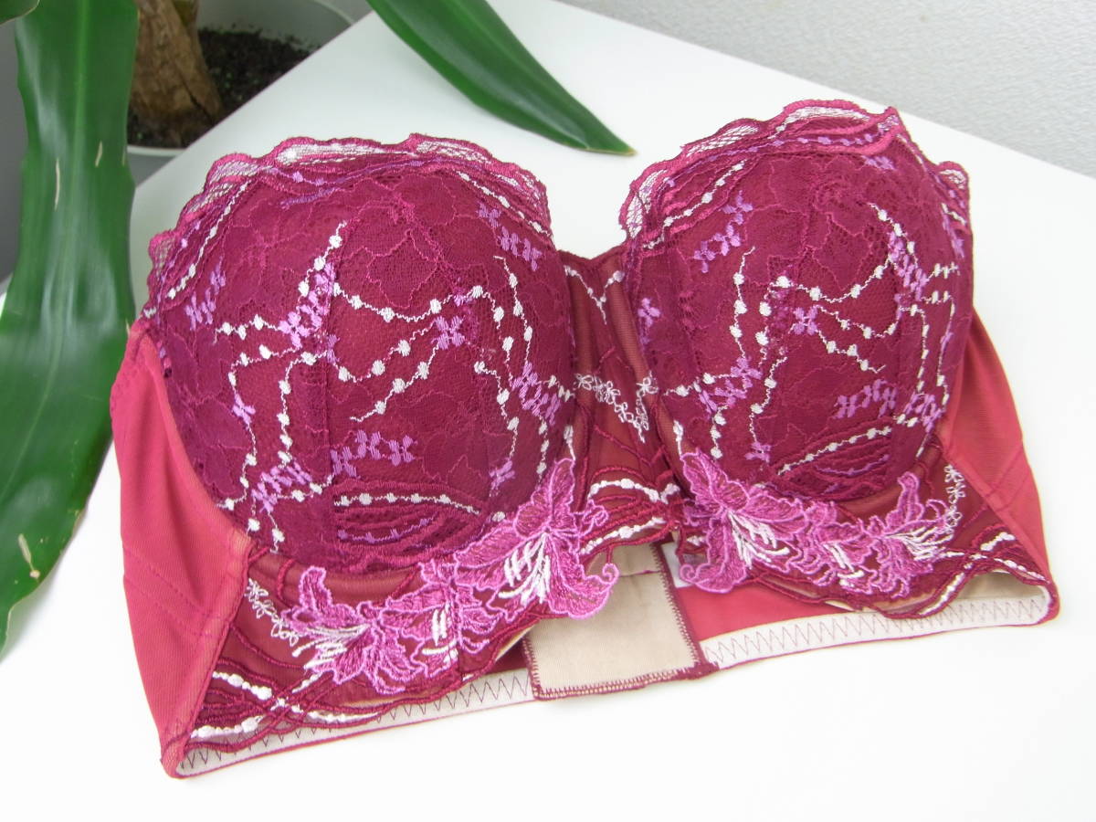 【やや傷や汚れあり】[63116-27]大特価セール マルコ イットタイトカム 3/4カップストラップレスブラジャー E70 レッド MARUKO/高級補正下着/ボディメイクの落札情報詳細 ...