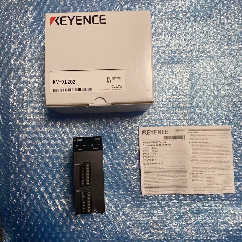 【未使用】KEYENCE シリアルコミュニケーションユニット KV-XL202 RS-232C 2ポート 新品同様の落札情報詳細 - ヤフオク ...