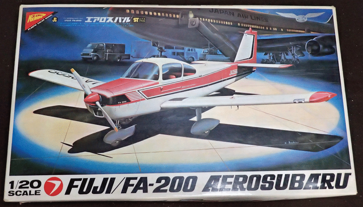 【未使用に近い】ニチモ（Nichimo）1/20 FUJI／FA-200 AEROSUBARU 絶版品です。 の落札情報詳細| ヤフオク落札価格情報 オークフリー