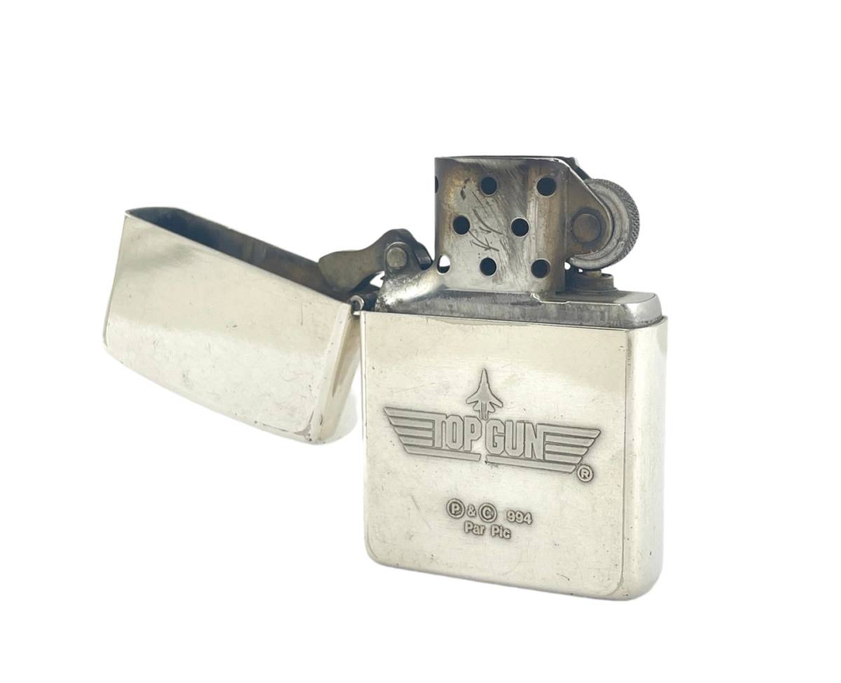 【傷や汚れあり】M3★Zippo/ジッポー★ オイルライター TOP GUN/トップガン 1994年製 着火未確認 喫煙グッズの落札情報詳細 ...