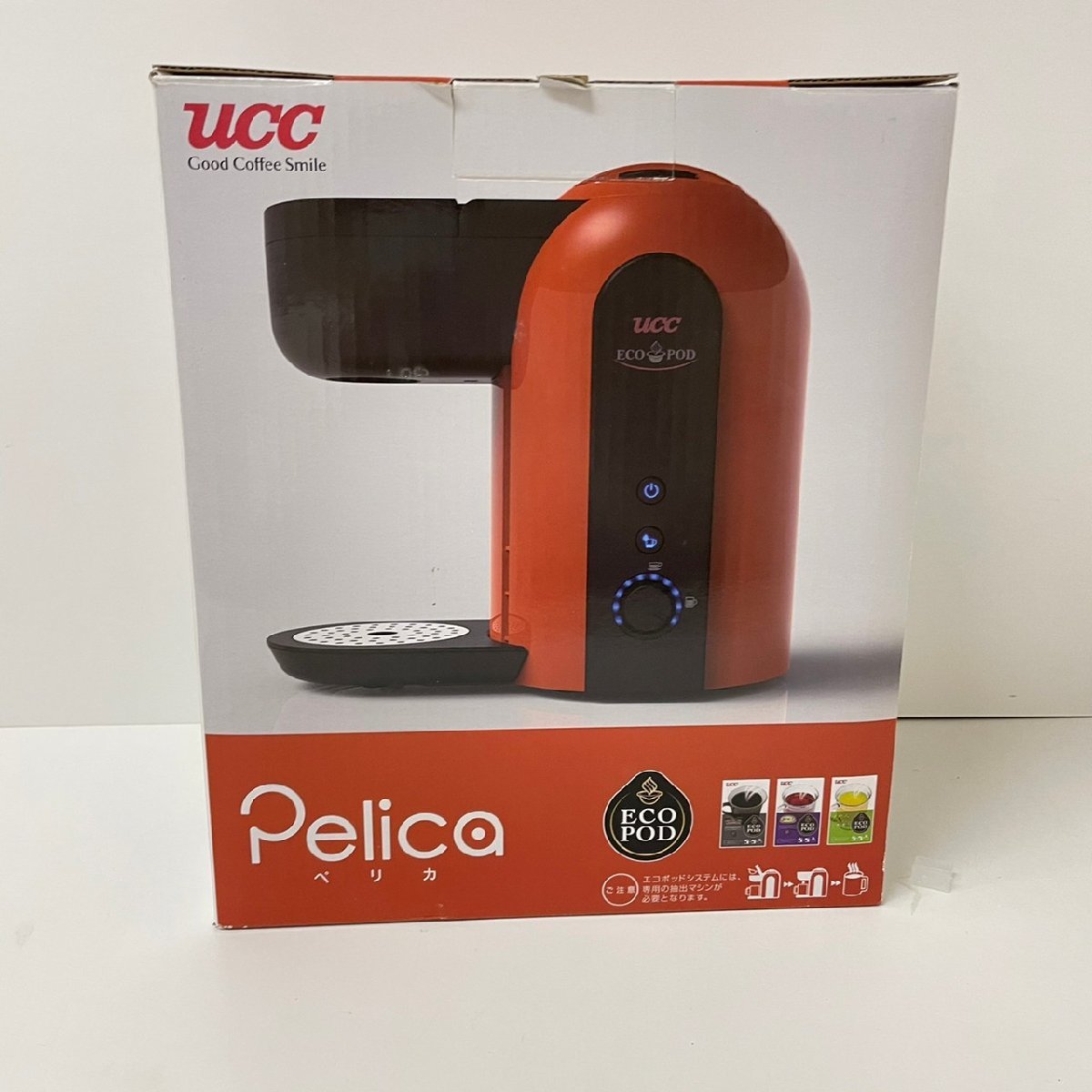 【未使用】E07 a046@☆開封未使用 UCC コーヒーメーカー ECO POD ペリカ EP3 エコポッド抽出機 ミルクホワイト Pelica 現状の落札情報詳細 - ヤフオク落札価格検索 ...