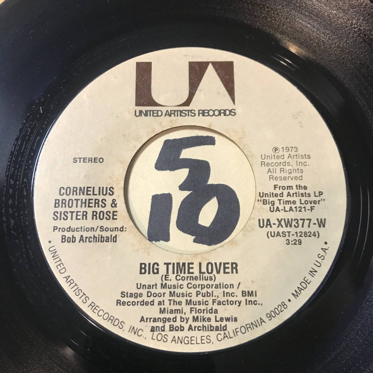 【やや傷や汚れあり】米 CORNELIUS BROTHERS & SISTER ROSE/BIG TIME LOVER/UNITED ...