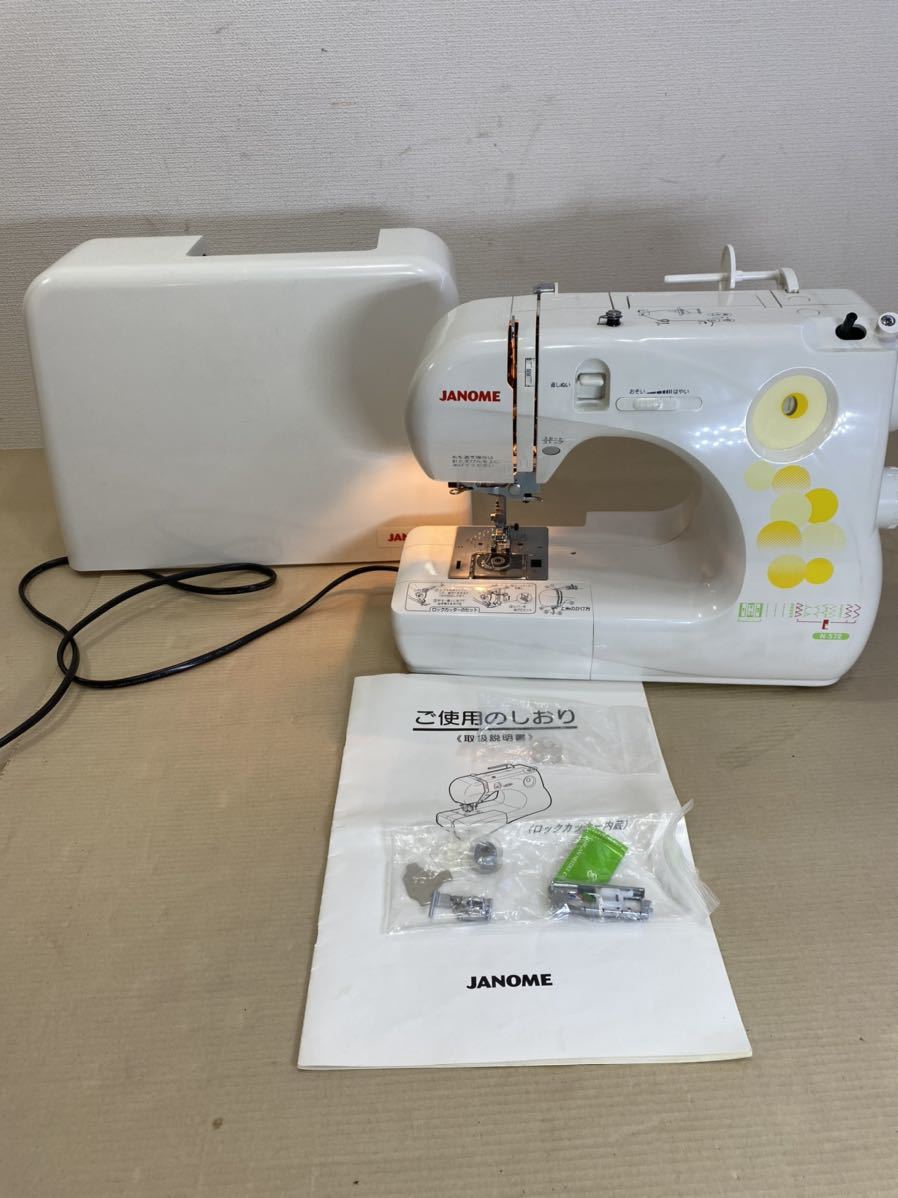 【やや傷や汚れあり】JANOME ジャノメ コンパクトミシン N-572 model 661型の落札情報詳細 - ヤフオク落札価格検索 オークフリー