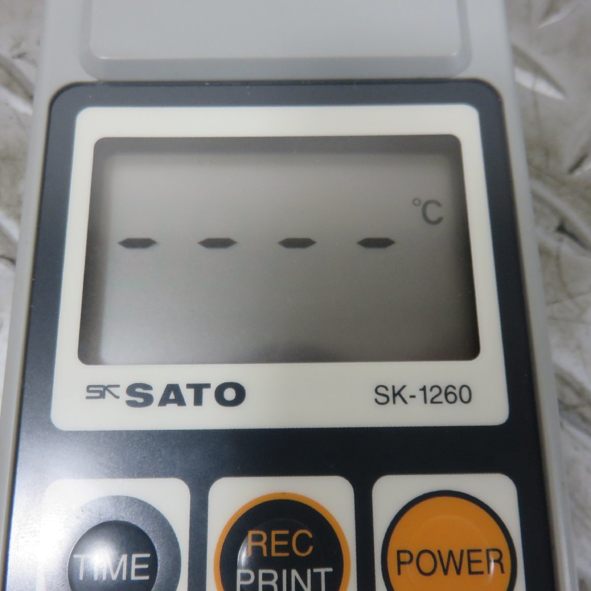 【やや傷や汚れあり】中古品 佐藤計量器製作所/SATO 防水型デジタル温度計・センサ【SK-1260・SK-S307K・SK-S100K】★代引き・領収書発行可能★ の落札情報詳細| ヤフオク ...