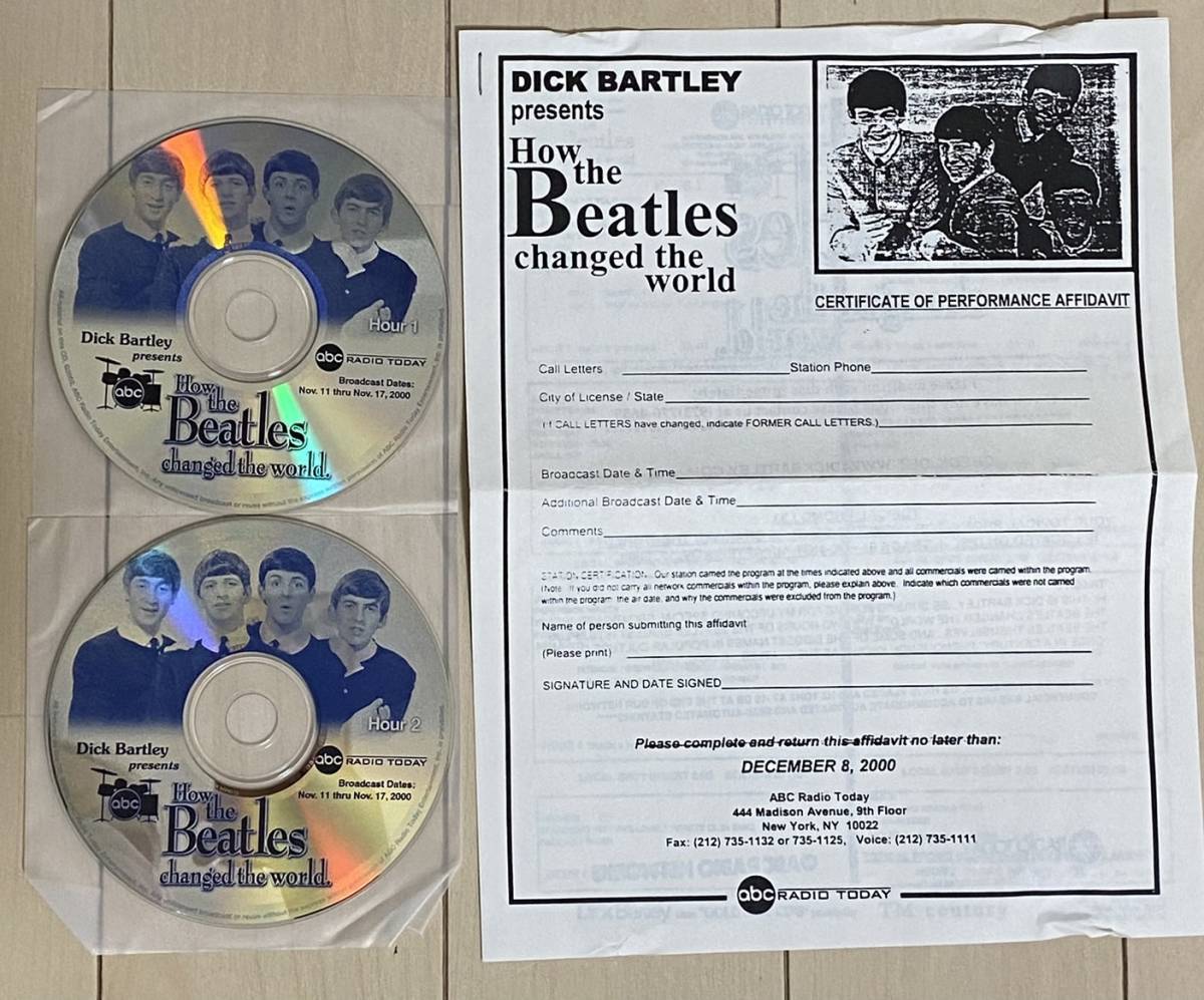 【傷や汚れあり】THE BEATLES / how the Beatles changed the world Hours 1-2の落札情報 ...