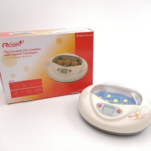 【目立った傷や汚れなし】☆美品☆ リトルママ RCOM MINI PX-03 デジタル自動孵卵器 ニワトリ3個対応 ウズラ7個対応【PSEマークあり】18 00152の落札情報詳細 ...