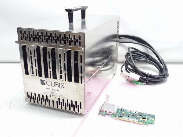 【傷や汚れあり】CUBIX PCI Express 拡張システム Xpander Desktop PCI Express Expansion ...