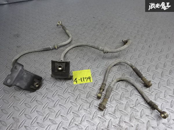 【やや傷や汚れあり】日産 純正 C35 ローレル ノーマル ブレーキホース フロント リア リヤ 4本 セット 1台分 即納 1D7の落札情報 ...