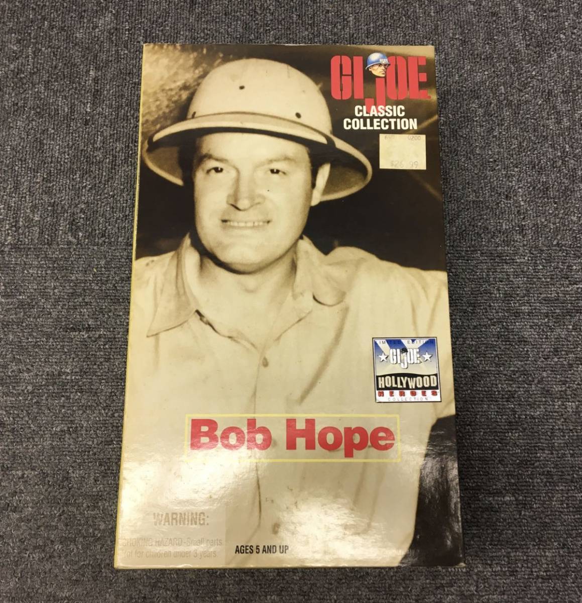 【傷や汚れあり】G659-A92-86 GI JOE クラッシック HOLLYWOOD HEROES COLLECTION BOB HOPE ...