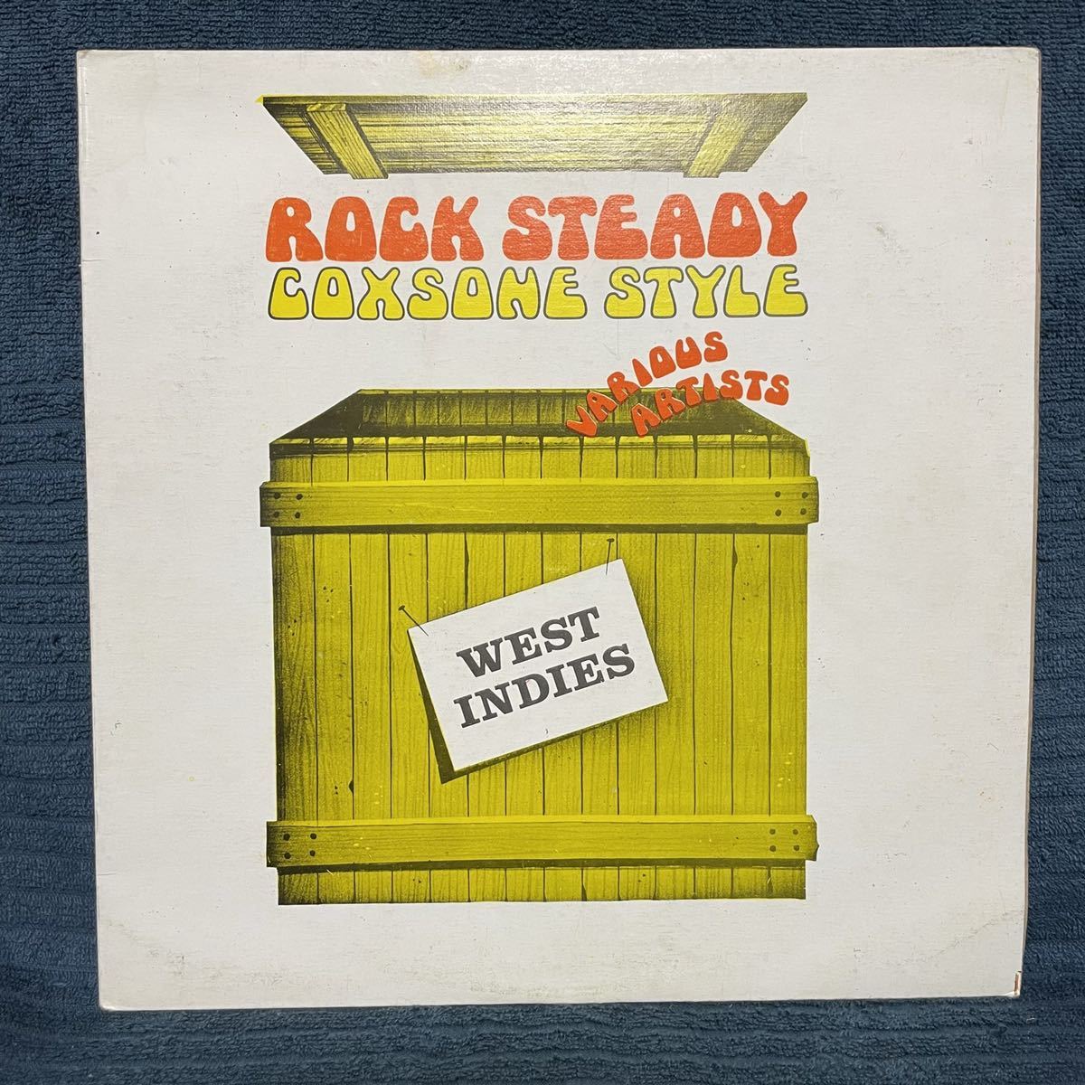 【傷や汚れあり】【ジャマイカ盤】 「ROCK STEADY COXSONE STYLE」 STUDIO ONE 1 CSL 8013 ロック ...