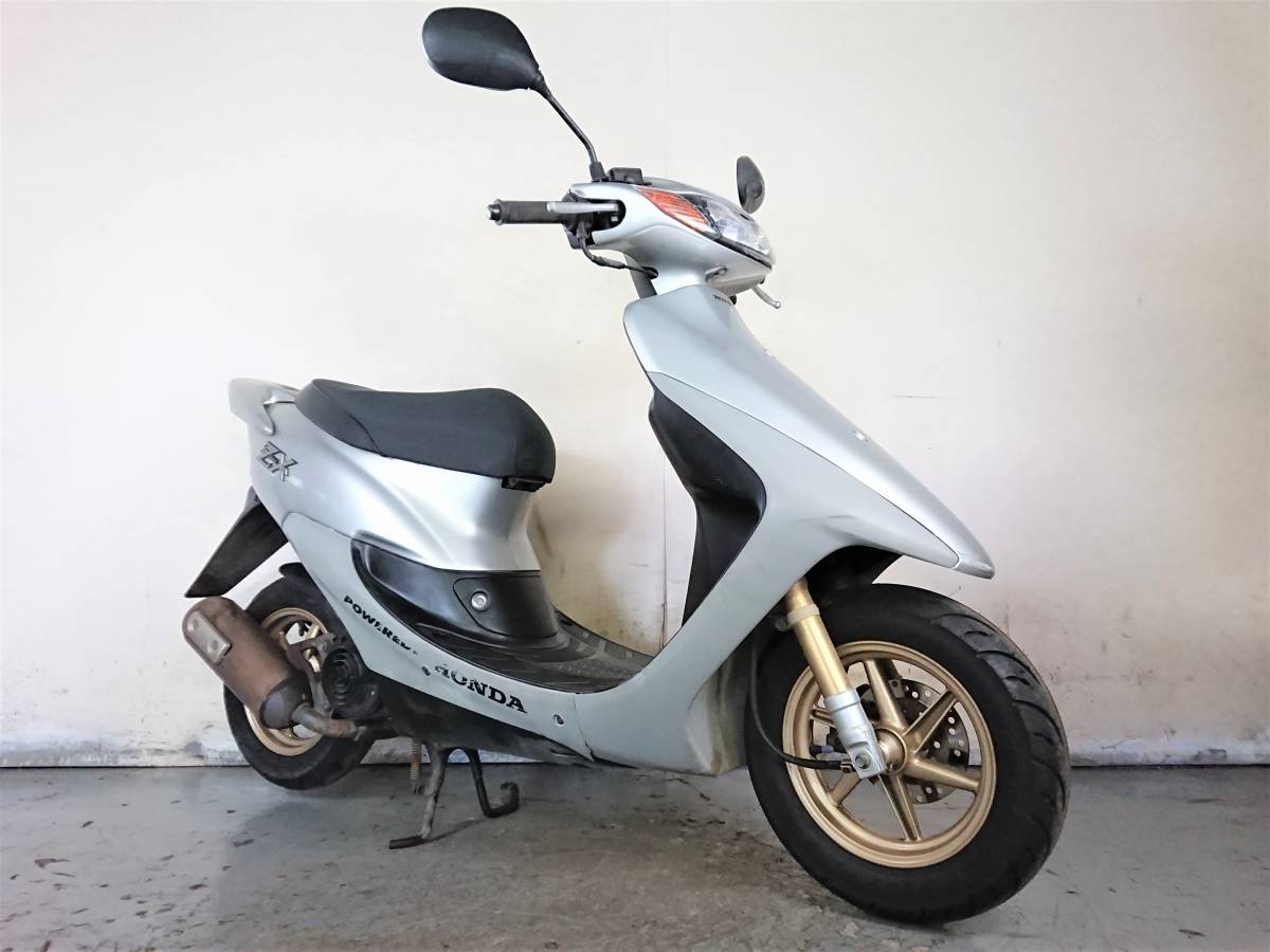 【傷や汚れあり】【HONDA LIVE DIO ZX ライブ ディオ ZX AF35】始動確認済 書類付 少し難有 原付 規制前 スクーター(AF 27 28 25 34 18 ZR【埼玉 ...