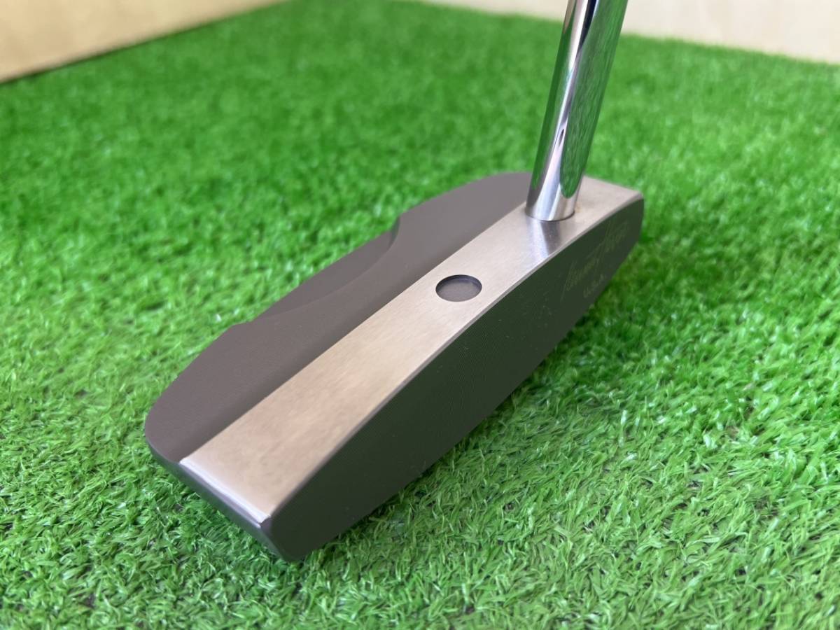 【中古】超希少 三坂ゴルフ × ミステリー パター ハンドメイド 軟鉄削り出し 34インチ 514g D8 定価5万円 の落札情報詳細| ヤフオク落札価格情報 オークフリー