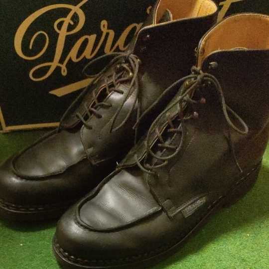 【やや傷や汚れあり】超希少 廃番 Paraboots パラブーツ ミカエルフォック アザラシ革 40 箱付き 美品 michael marche phoque の落札情報詳細| ヤフオク落札 ...
