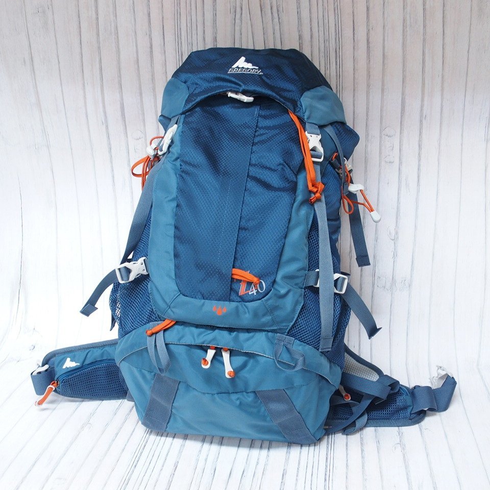 グレゴリー GREGORY Z35 Mサイズ レインカバー付き ザック バックパック リュック 登山 トレッキング 背面メッシュ 希少色 ...