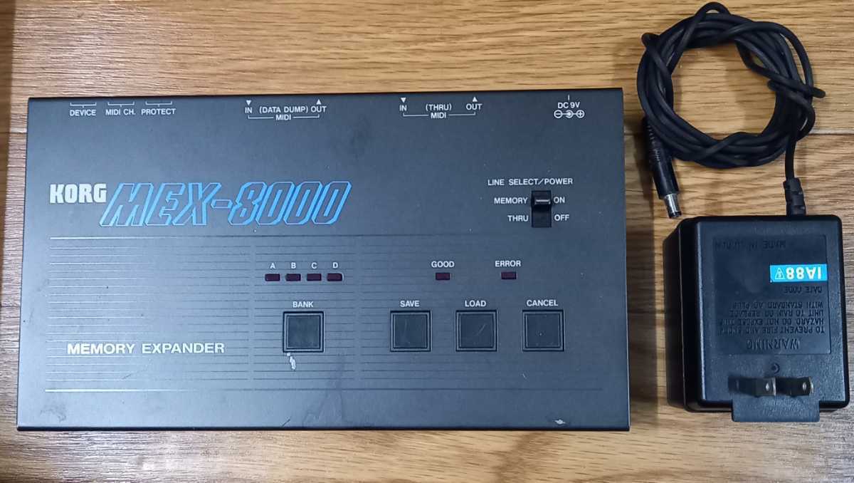 【傷や汚れあり】Y1378 ☆★KORG コルグ MEX-8000 MEMORY EXPANDER 通電のみ確認★☆の落札情報詳細 ...